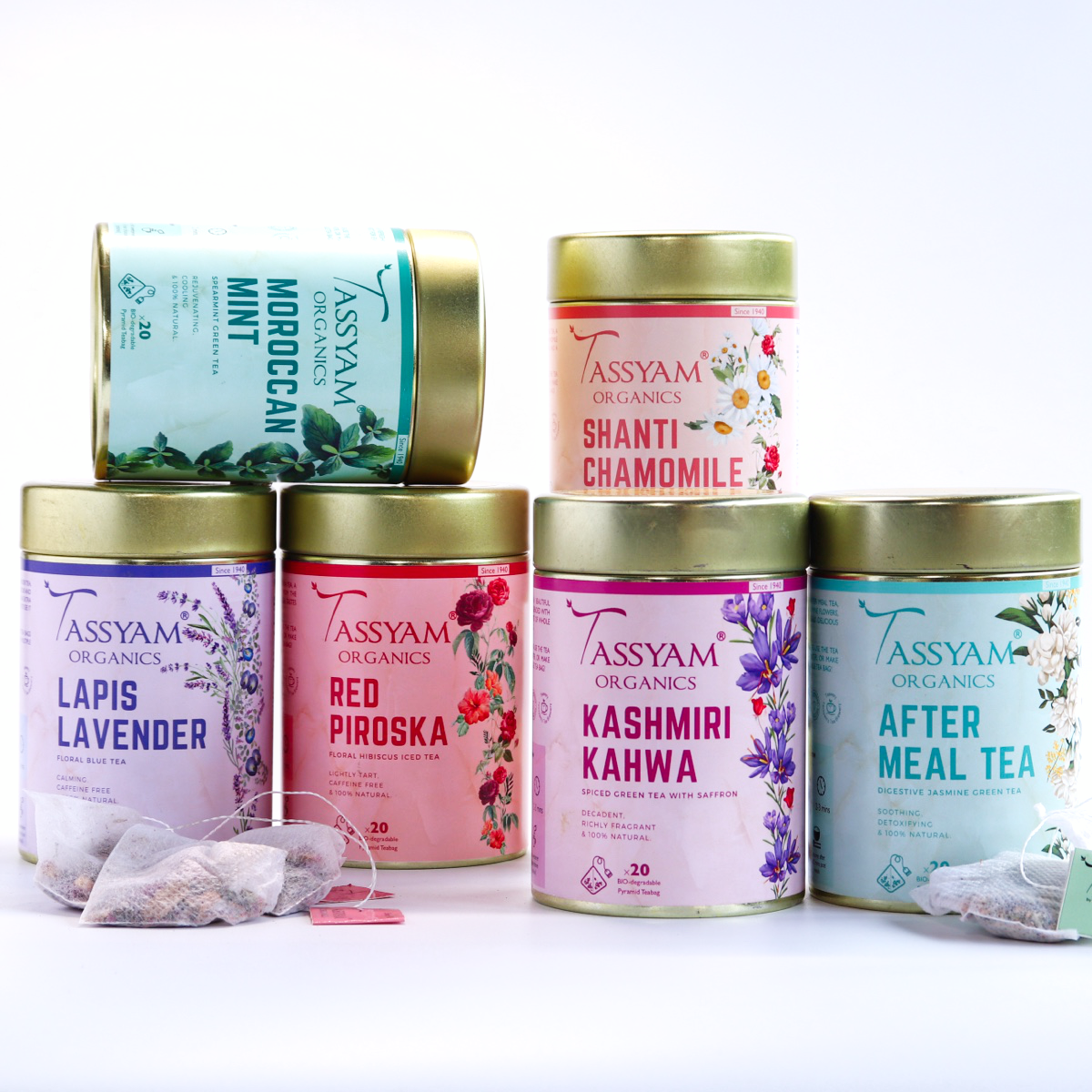 Biodegradable Teabags – Tassyam Organics