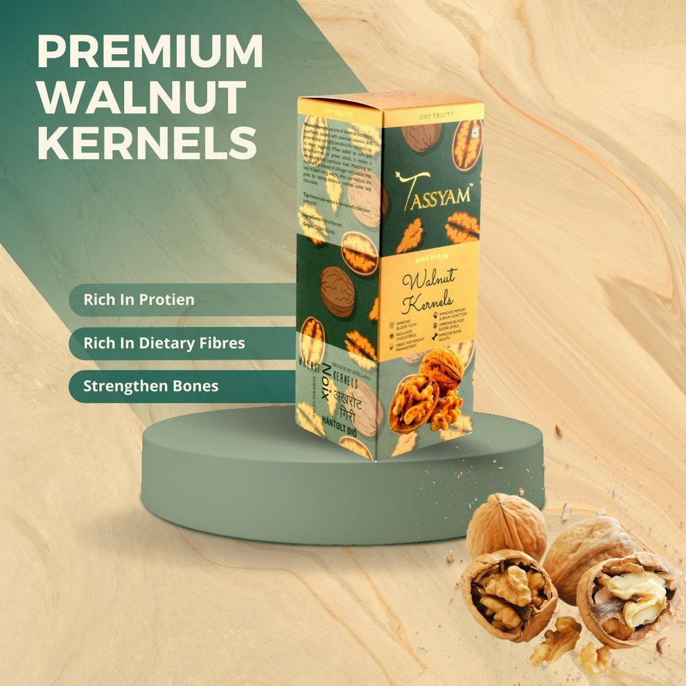 Premium Imported Walnuts Akhrot – Tassyam Organics
